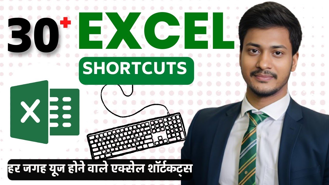 Top 30 Excel Shortcuts in Just 30 Minutes | Excel Shortcuts - YouTube