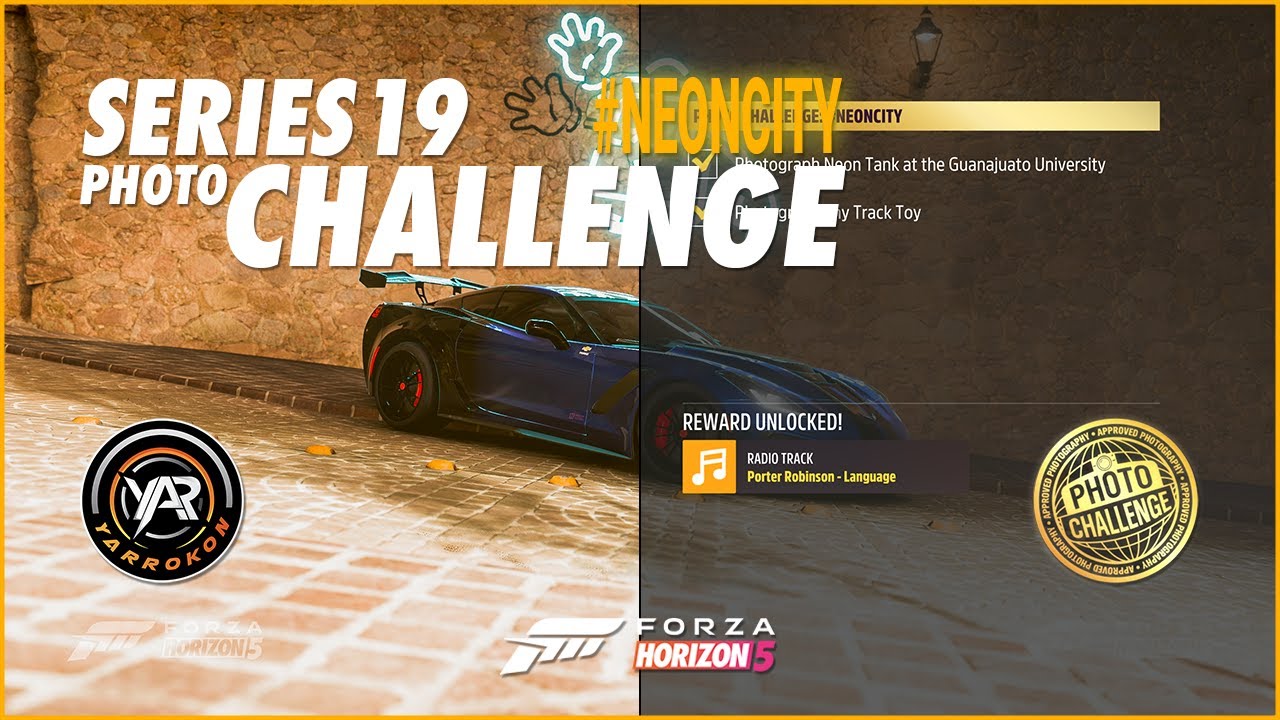 FH5 Series 19 Photo Challenge #NeonCity - YouTube