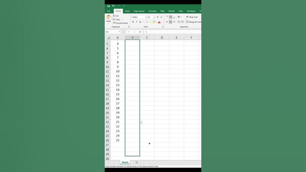 Simple Steps To Add Serial Number In Excel Shorts Exceltips Exceltricks Youtube