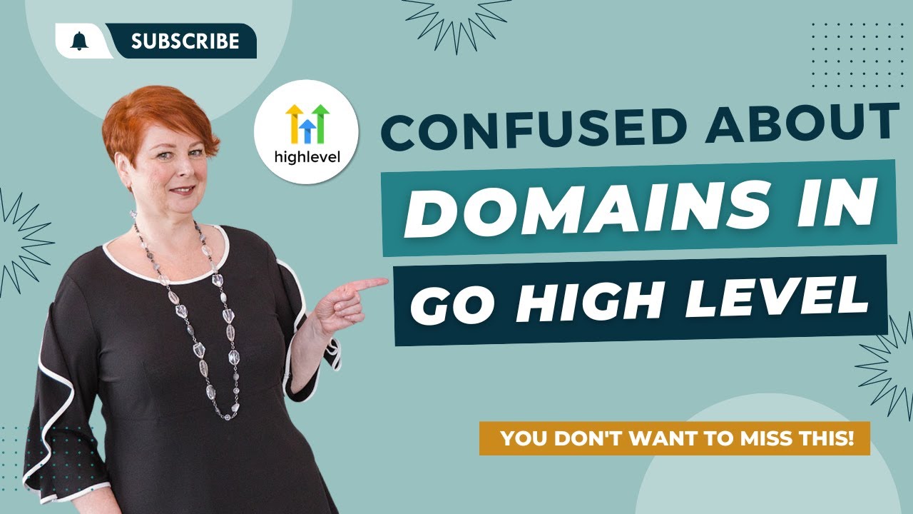 Go High Level Domains - YouTube