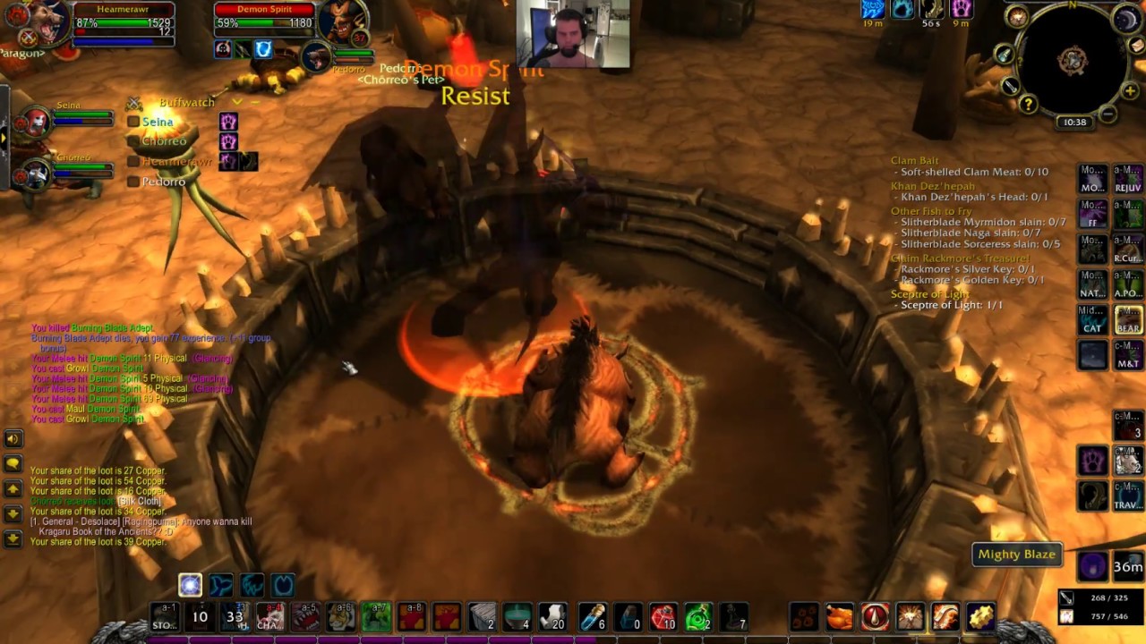 WoW Classic - 09 - Desolace - Horde - Part A - YouTube