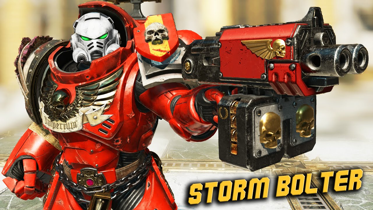 STORM BOLTER GAMEPLAY: Blood Raven vs Tyranid Horde - Warhammer 40k: Space Marine 2 (4K, Mod ...