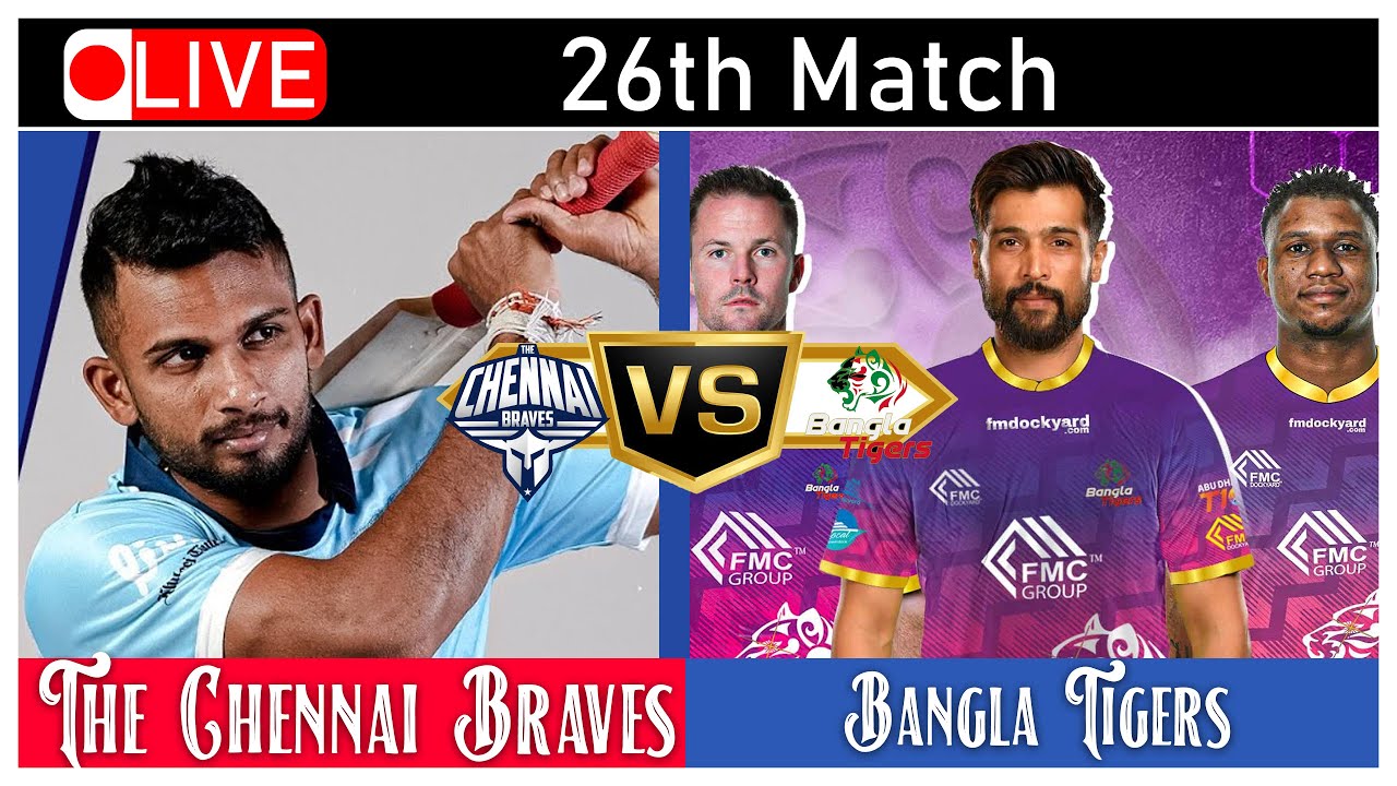 🔴 Live Stream Cricket Match II BGT vs TCB II Abu Dhabi T10 2023 II ...