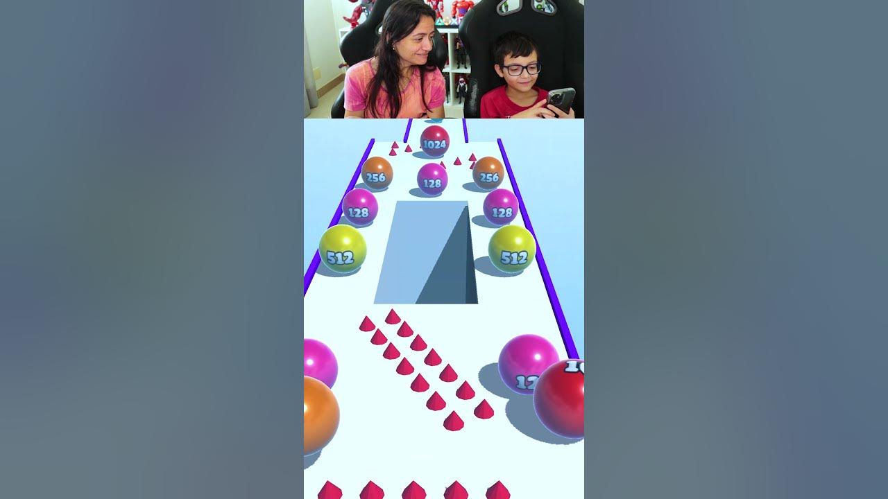 CORRIDA DAS BOLINHAS NUMERICAS (2048) #game - YouTube