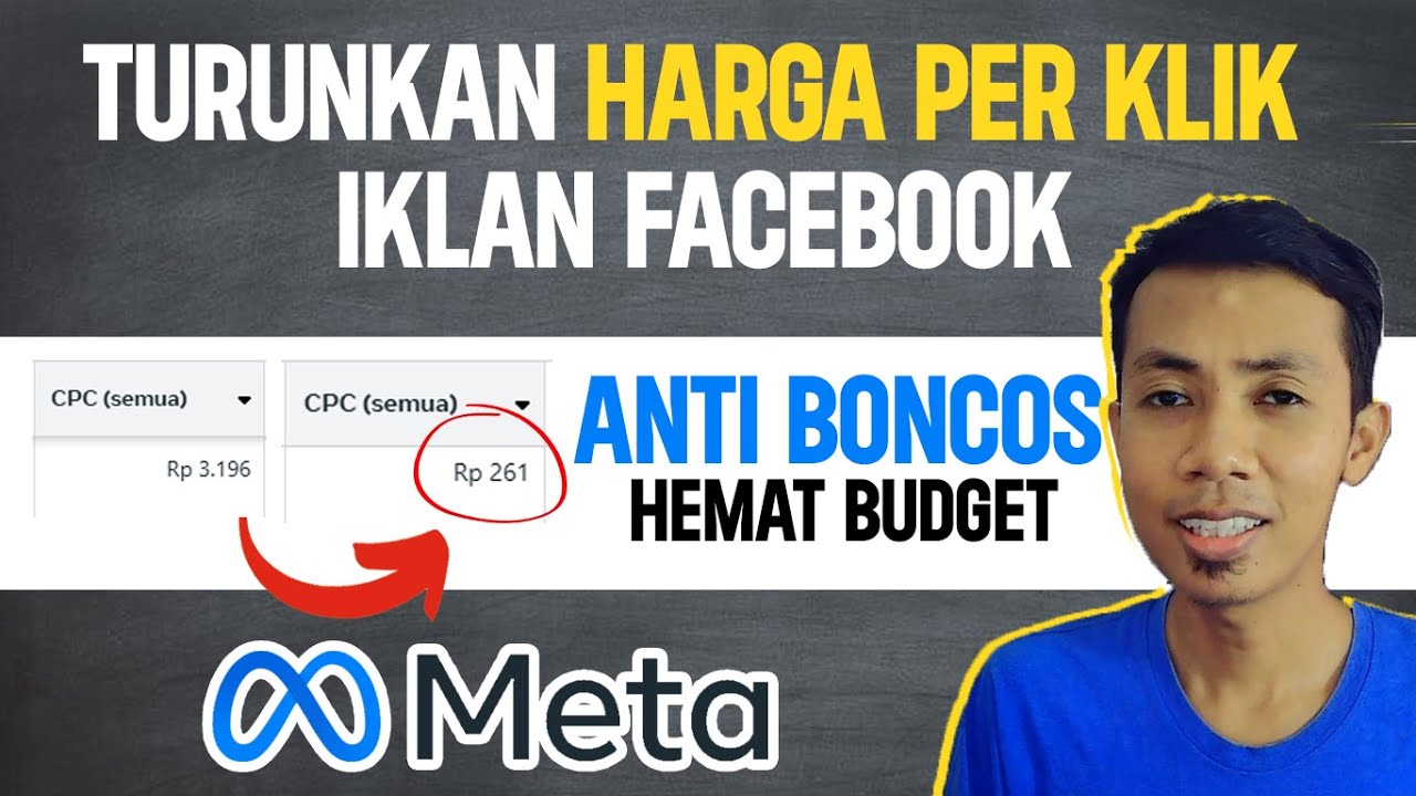 AMPUH! Cara TURUNKAN Harga CPC Cost Per Click pada Iklan Facebook ...