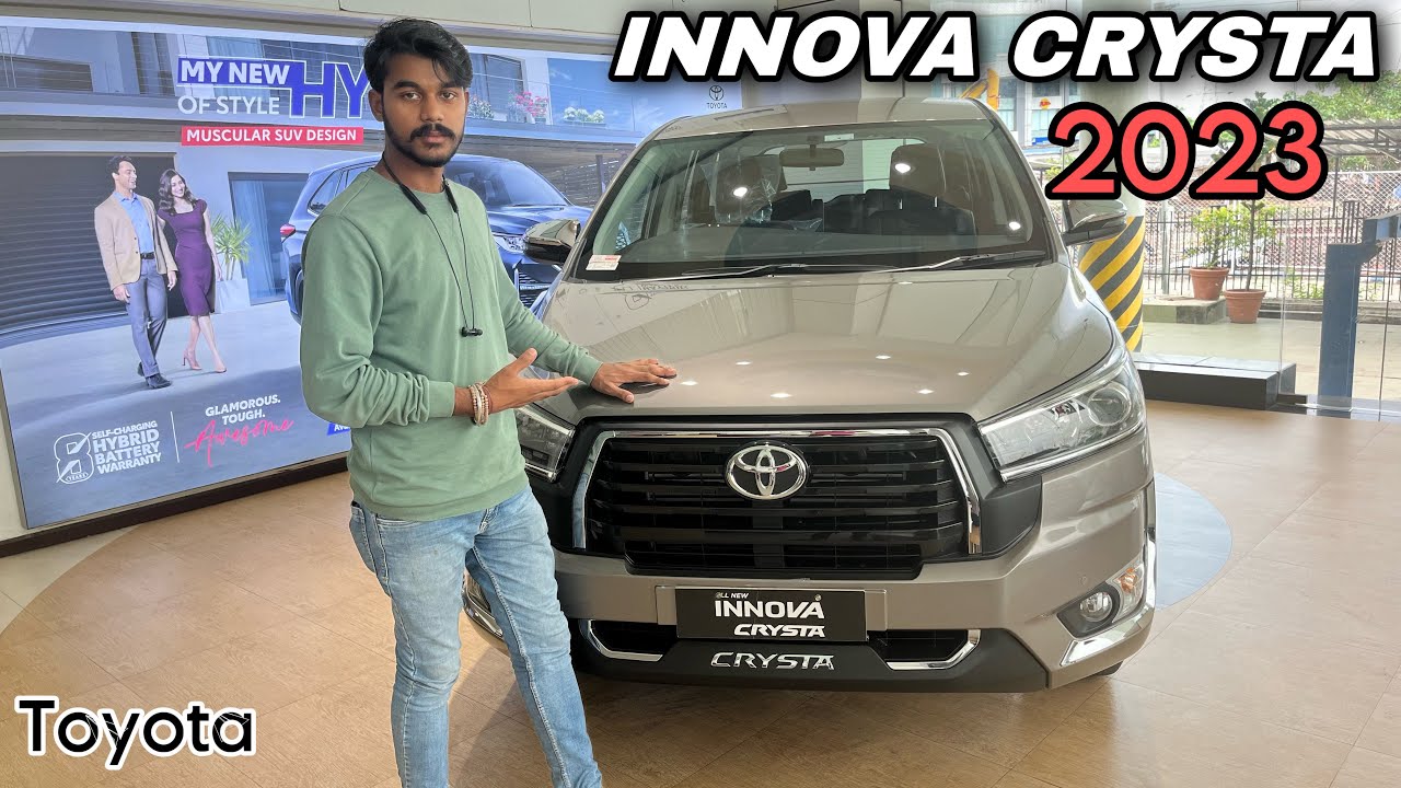New Toyota Innova crysta || 2023 ZX top modal 🔥 road king - YouTube