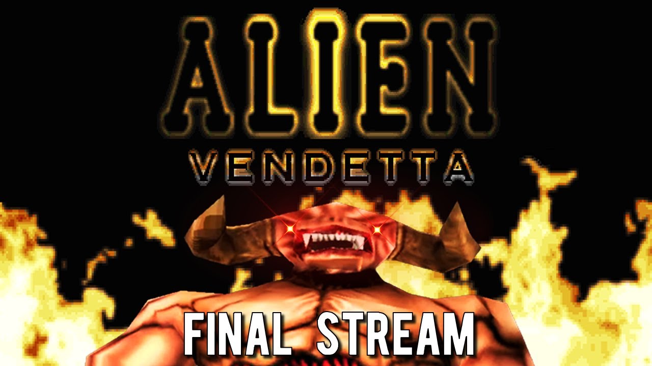 ALIEN VENDETTA Classic Doom Finale with Friends! Maps 26-30 Blind Ultraviolence - YouTube
