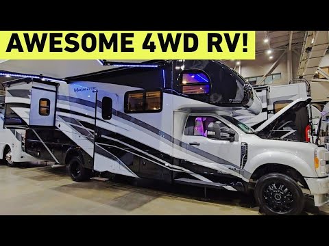 Spectacular 4wd Super C Motorhome RV on an F550 Powerstroke platform ...