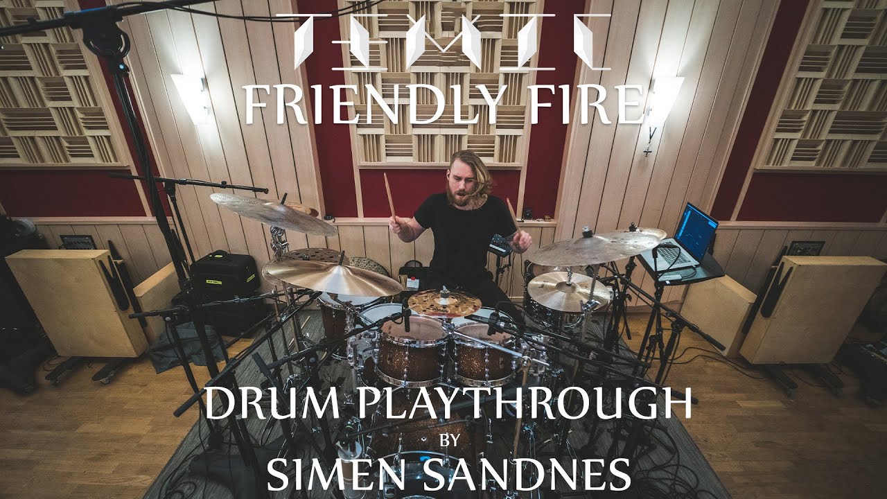 Simen Sandnes: TEMIC - Friendly Fire (Drum Play-Through) - YouTube