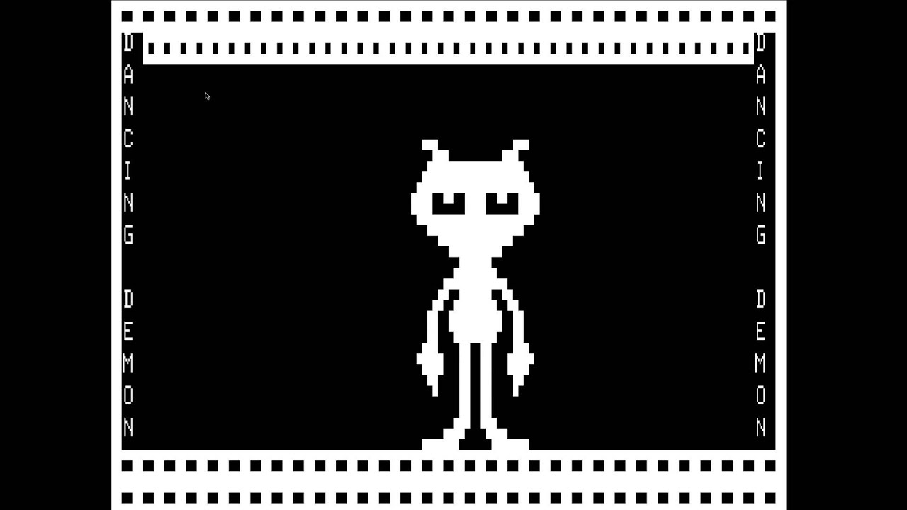 Dancing Demon - The TRS-80 Classic - YouTube