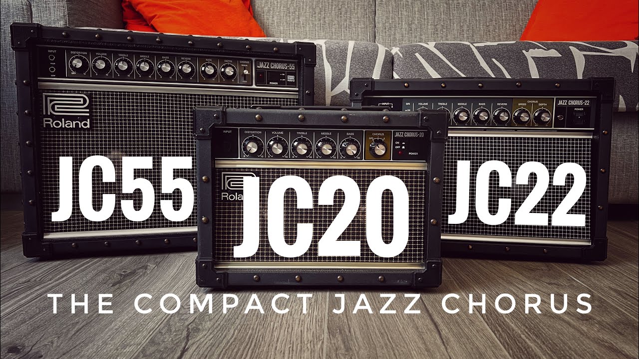 The Compact Jazz Chorus Comparison: JC20 VS JC22 VS JC55 - YouTube