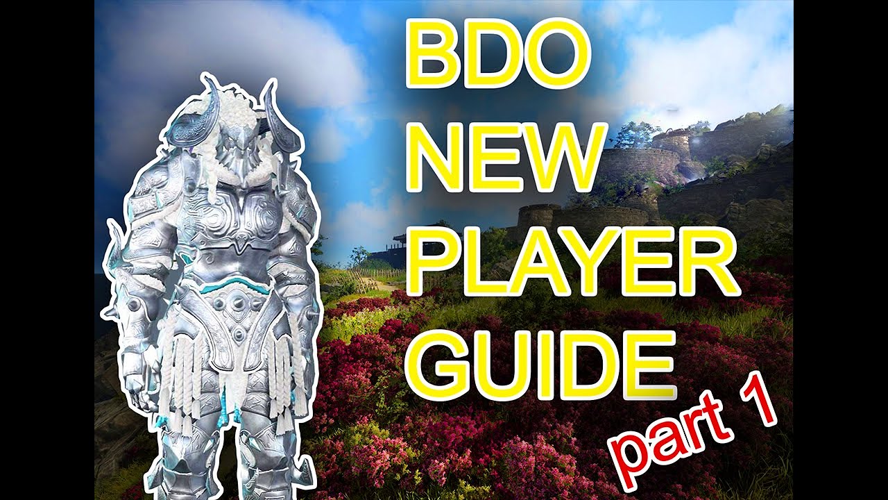 [BDO] New Player Guide - Rush To End Game - P1 - YouTube