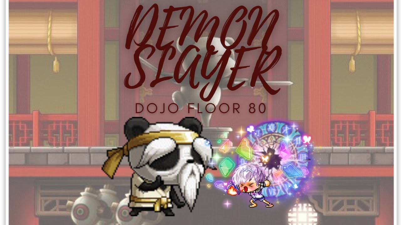 Demon Slayer Dojo F80 Highlight! / MapleSEA Aquila / 메이플스토리 데몬슬레이어 ...