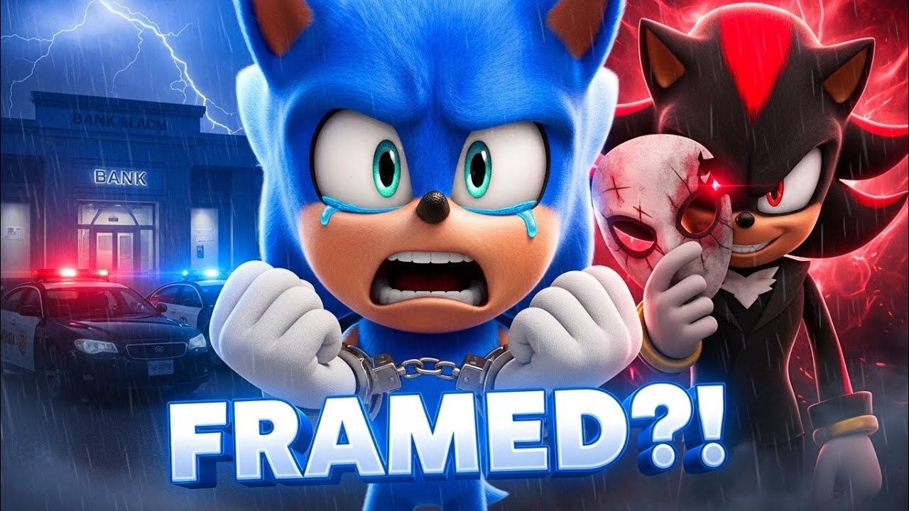 Shadow Framed Sonic for Bank Robbery?! 😱💰 - YouTube