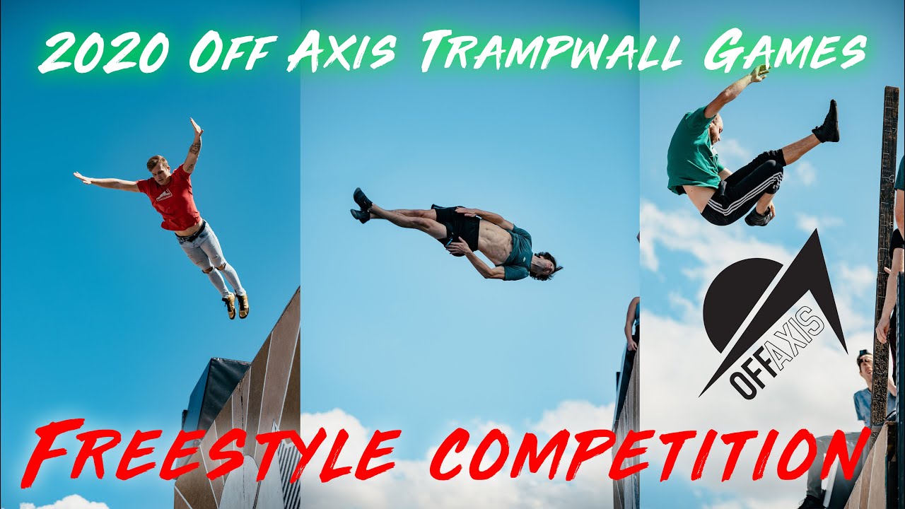 TRAMPWALL FREESTYLE COMPETITION - 2020 Off Axis Trampwall Games - Best ...