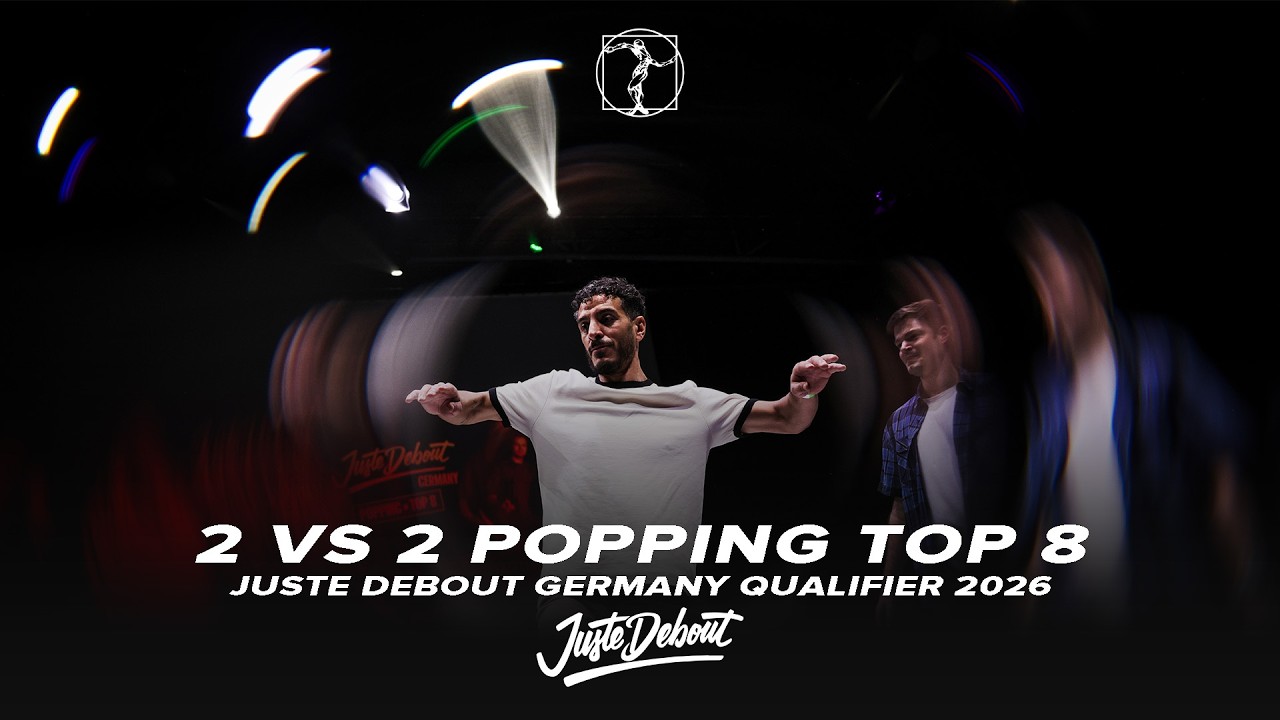 Dalil Wave & Souhail vs Poptight & R-No | 2 VS 2 POPPING TOP 8 | Juste ...
