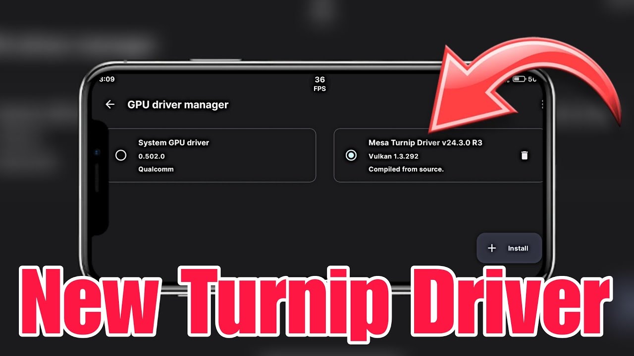 New Turnip Driver K11MCH1 - YouTube