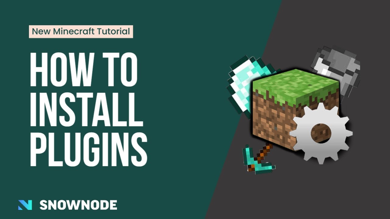 How to install plugins onto your Minecraft server - YouTube