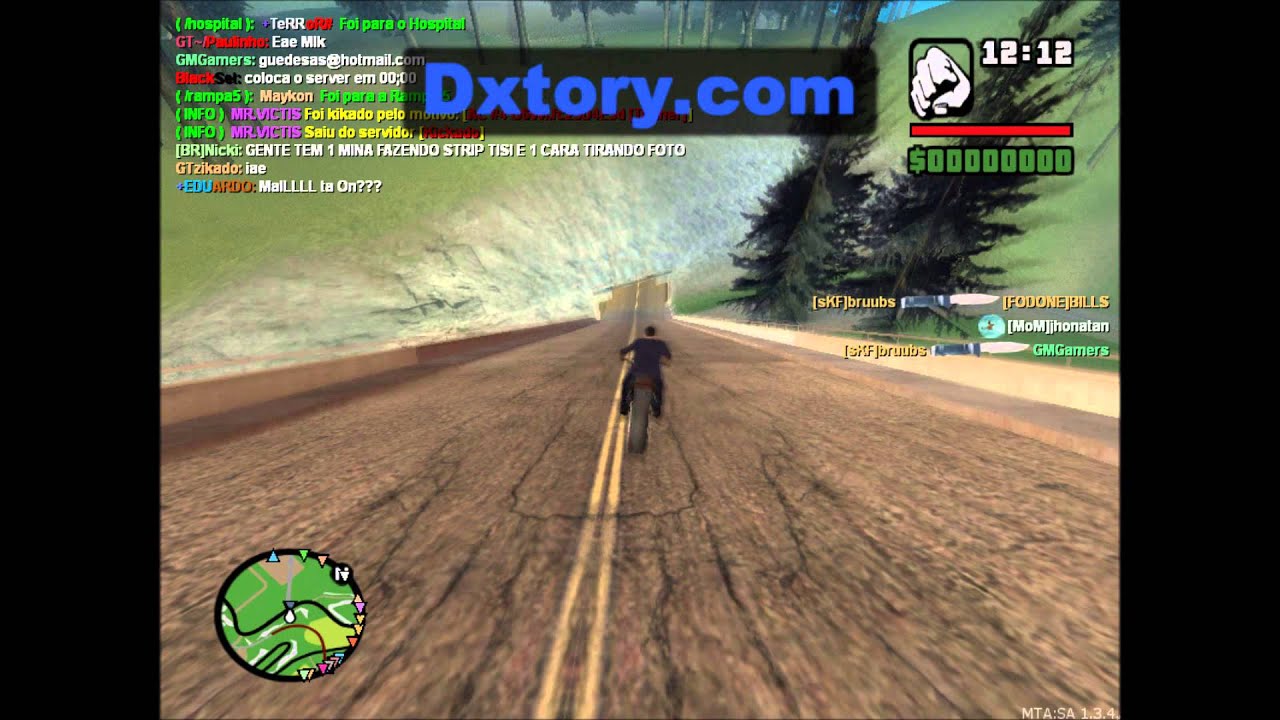 GTA Multiplayer MTA Servidor M4 MATA MATA - YouTube