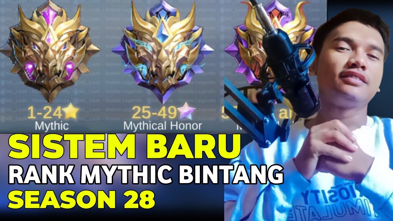 SISTEM RANK MYTHIC TERBARU - MYTHIC - MYTHIC HONOR - MYTHIC GLORY ...
