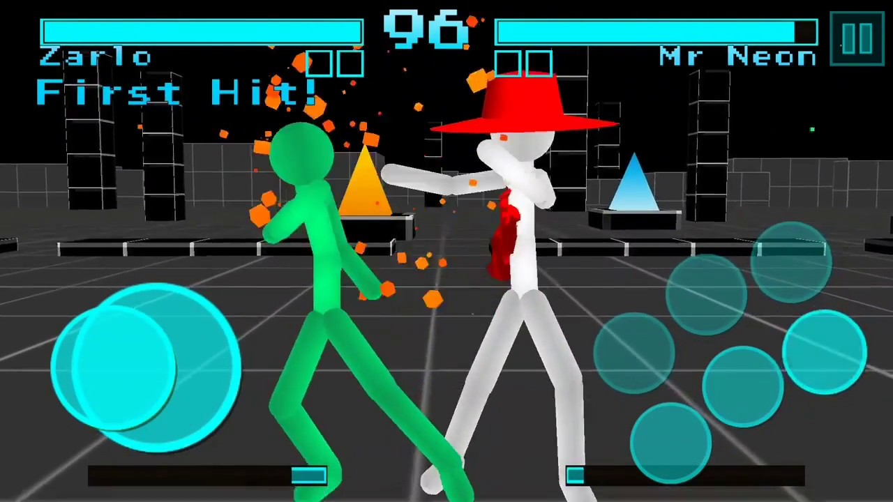 Stickman Fight: Neon Warriors (by Neon Warriors Games) Android Gameplay ...