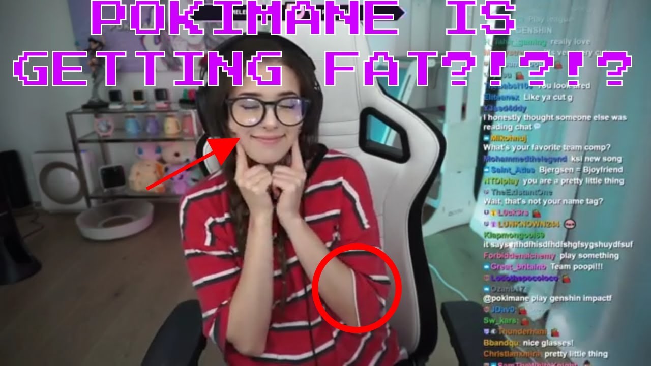 Donation calls Pokimane fat!!! ⏩ Pokimane - YouTube