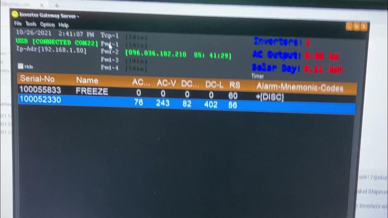 Enecsys IGS How to update USB gateway firmware - YouTube