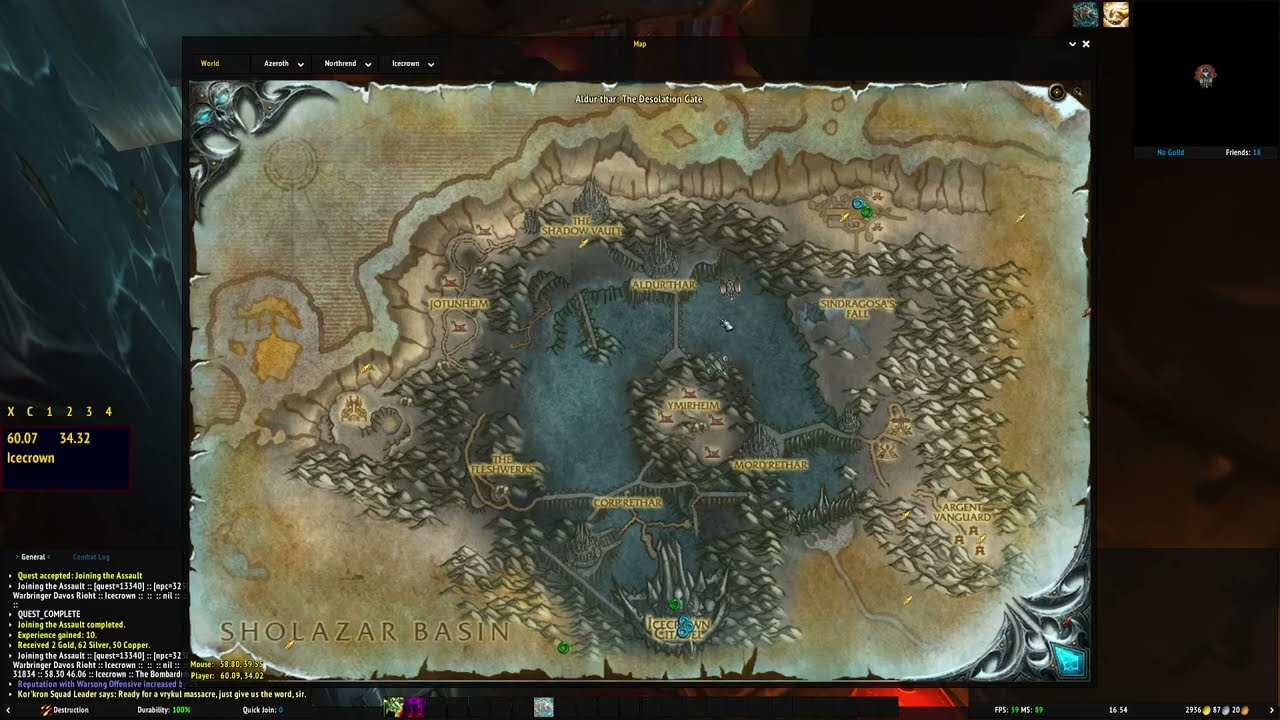 Get to Ymirheim! WoW Quest - YouTube