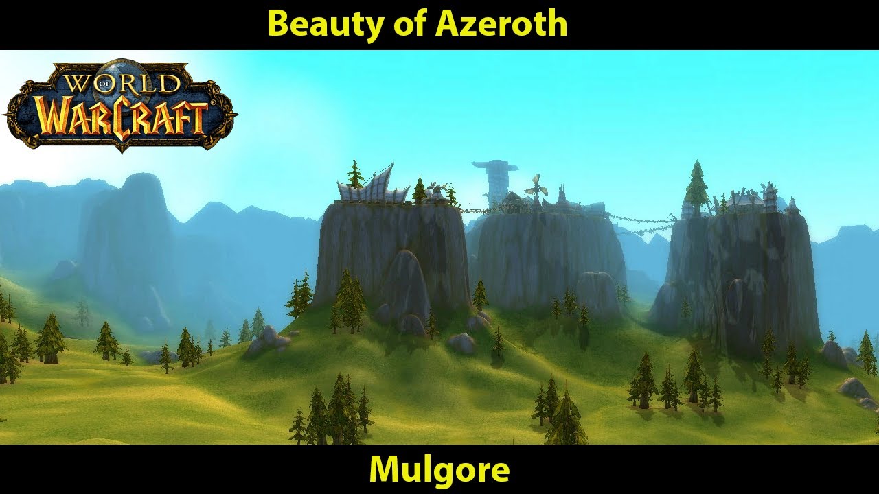 Mulgore from Above – Hidden Beauty of Azeroth YouTube - YouTube
