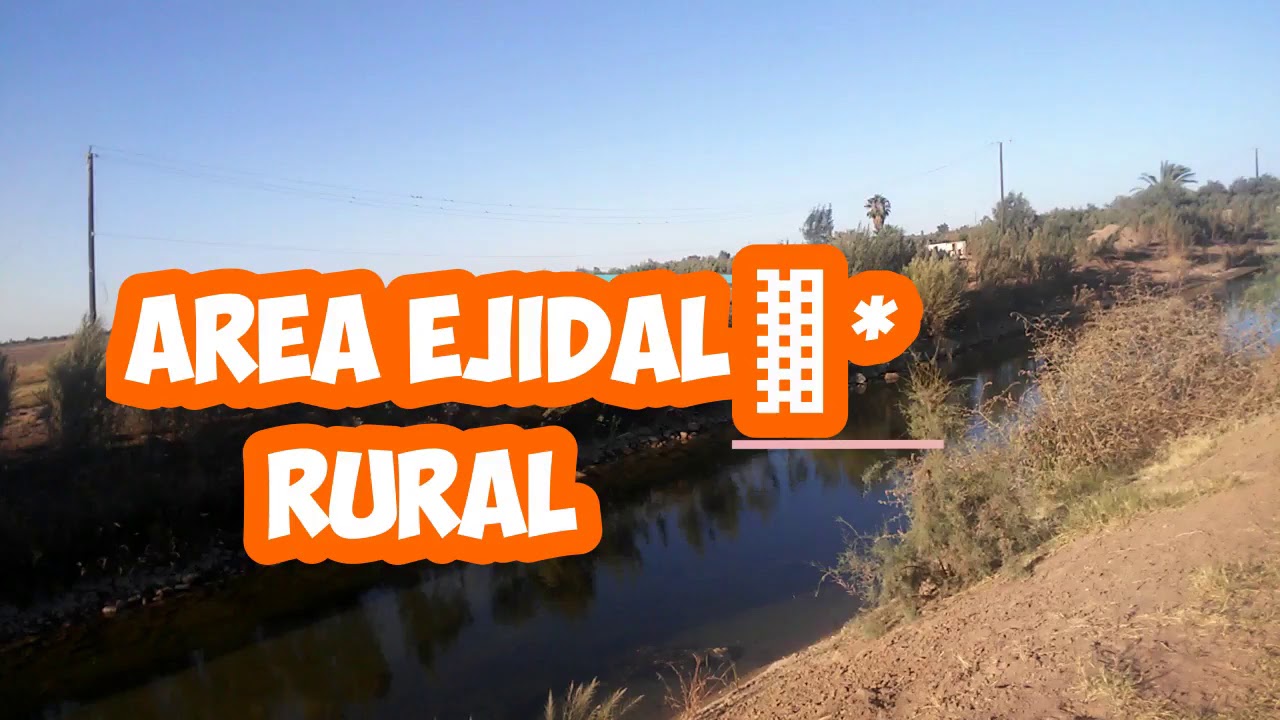 Así es un Ejido En El Área Rural - YouTube