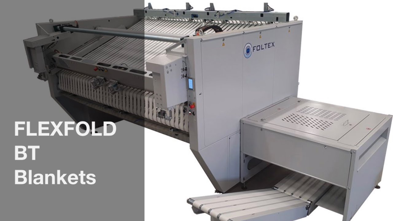FlexFold BT processing blankets - YouTube