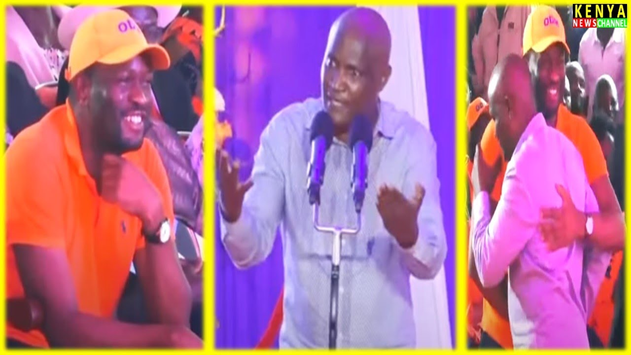 'SIFUNA MY BROTHER PLEASE SUPPORT ME' Mbadi speech at Ongondo Were ...