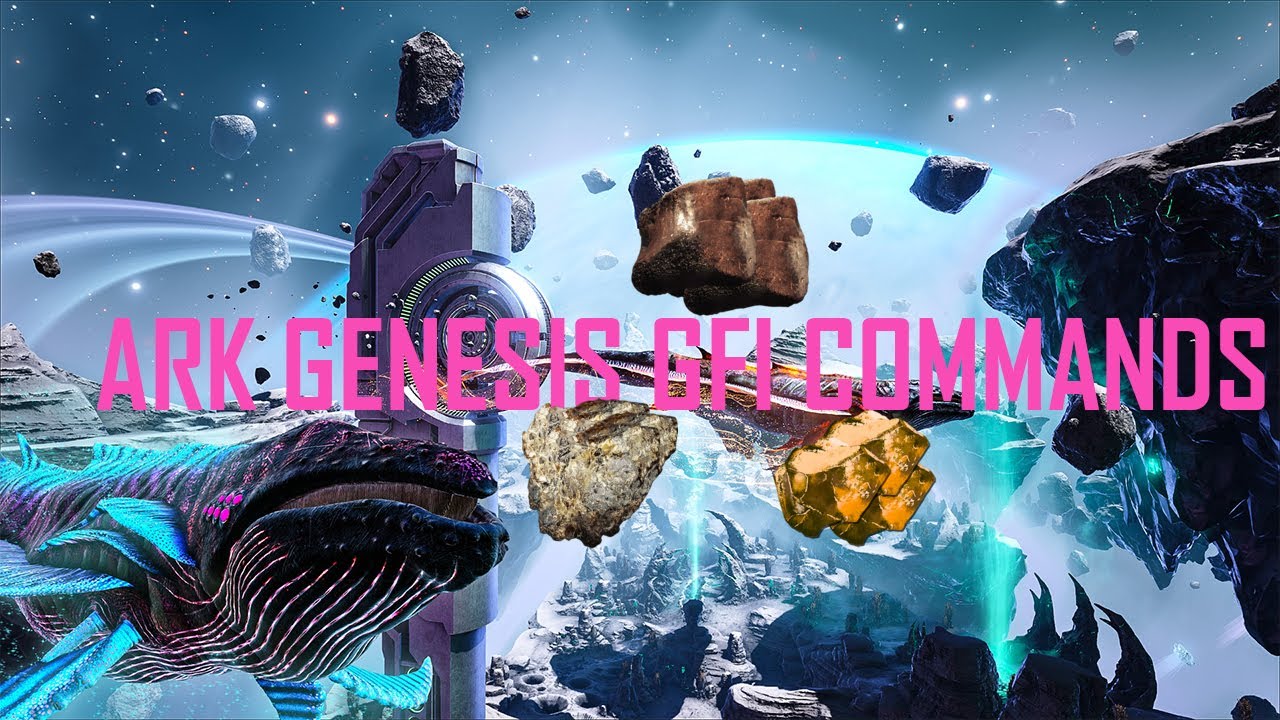 NEW Ark Genesis Item Spawn ID - YouTube