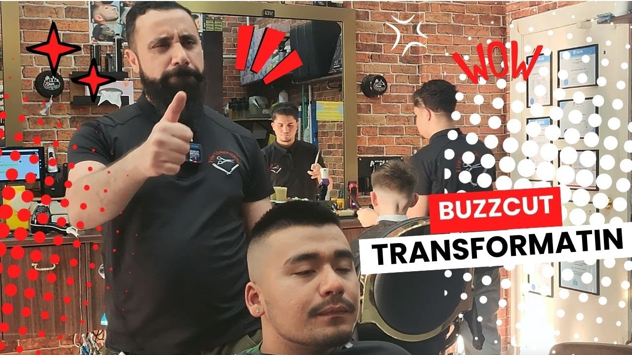 Buzz Cut Transformation | Sharp & Clean Haircut Makeover - YouTube