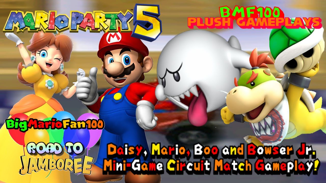 BMF100 Plush Gameplays: Mario Party 5 Mini-Game Circuit Mode Gameplay ...