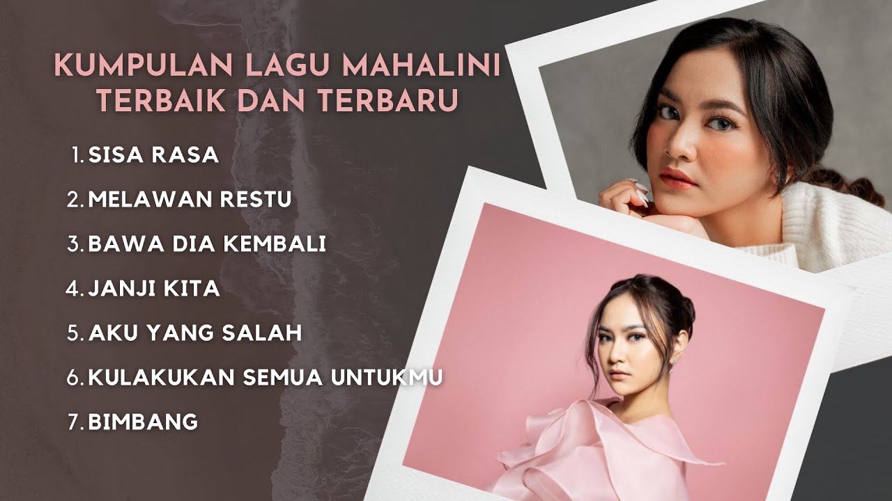 FULL ALBUM LIRIK LAGU MAHALINI || KUMPULAN LAGU MAHALINI TERBARU ...