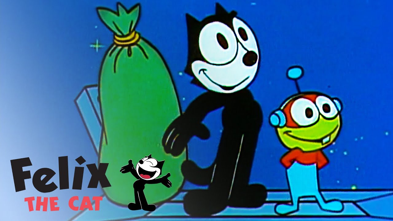 Felix's Accidental Trip to Mars 🪐 | Felix The Cat | Full Episodes - YouTube