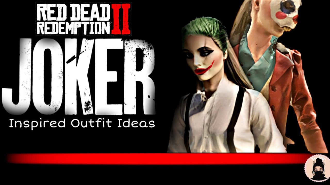 RDR 2, ONLINE | JOKER INSPIERD OUTFIT IDEAS - YouTube