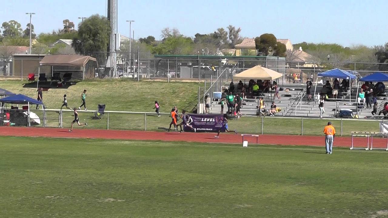 Alexander Rafferty 400m local meet 2-27-2016 - YouTube