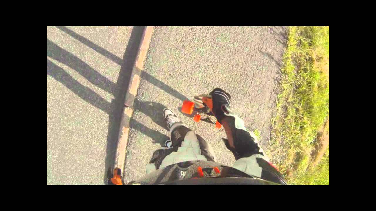 Double longboard crash and epic walking - YouTube