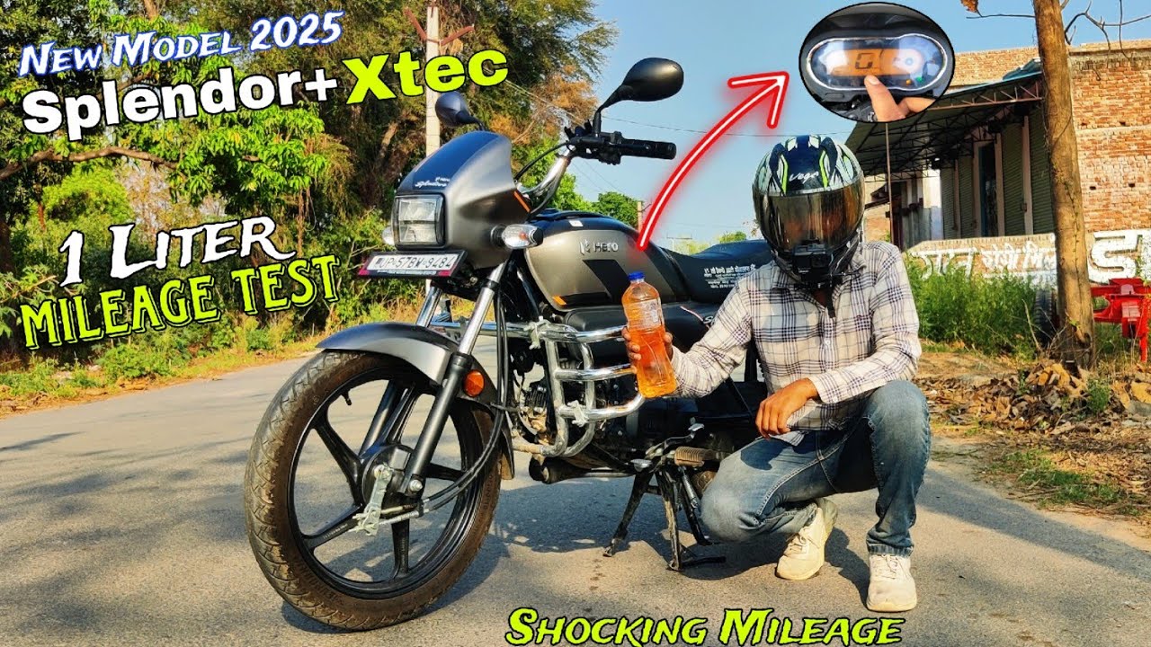 HERO SPLENDOR PLUS (2025) Average | Kitna Deti hai?| Fuel Efficiency ...