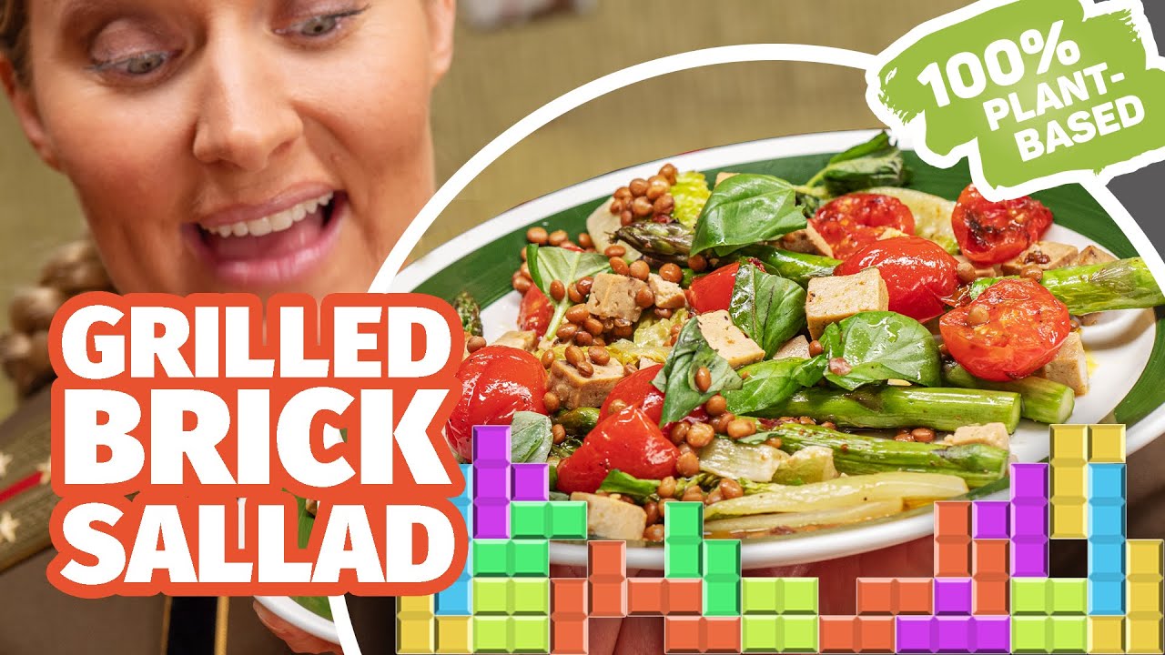#128 Gilled Brick Salad - AgentVegan - YouTube
