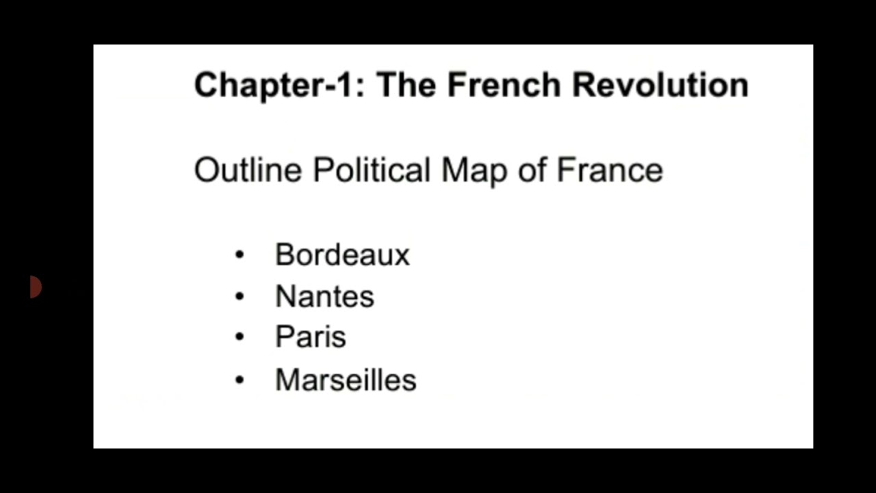 FRENCH REVOLUTION - MAP WORK- TERM 1 - YouTube