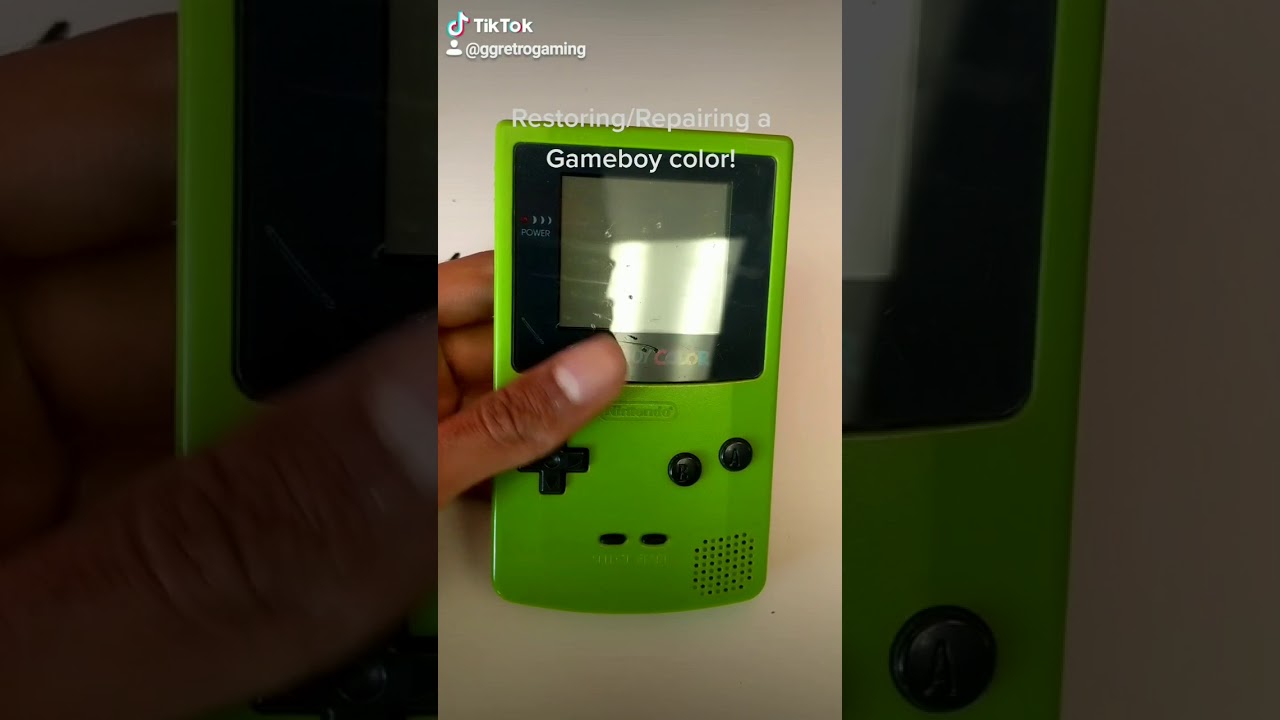 How to Restore a Gameboy Color! - YouTube