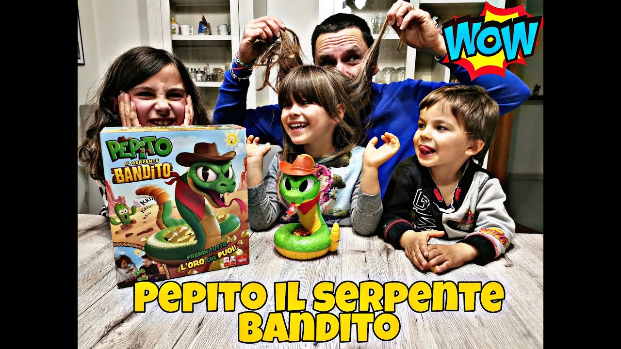 GIOCHIAMO A PEPITO IL SERPENTE BANDITO !!! #GOLIATHGAMESITALIA - YouTube