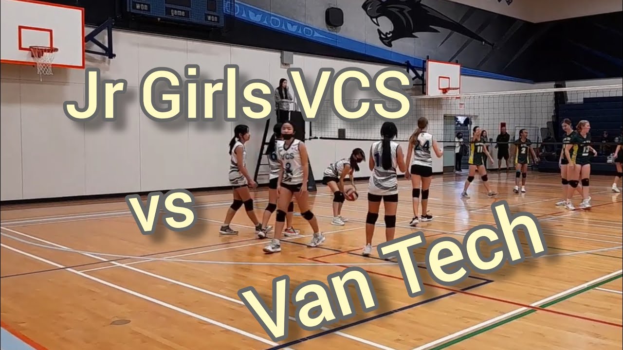 Jr Girls VCS vs Van Tech Volleyball Game: At Moscrop Oct 22, 2022 - YouTube