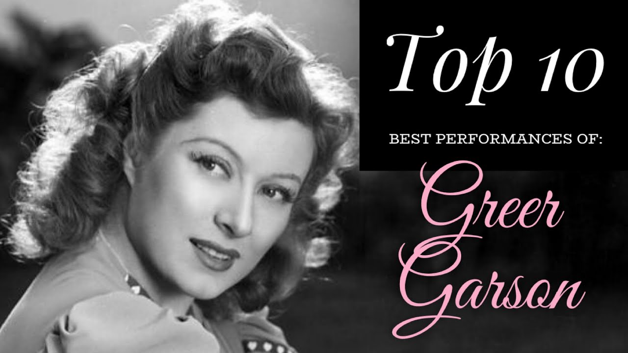 Greer Garson - Top 10 Best Performances - YouTube