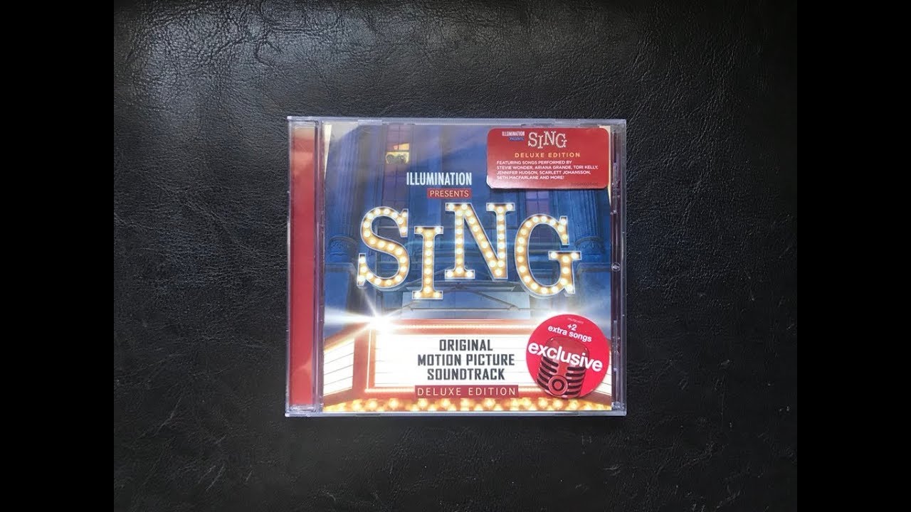 Sing Soundtrack Unboxing - Deluxe Target Exclusive - YouTube