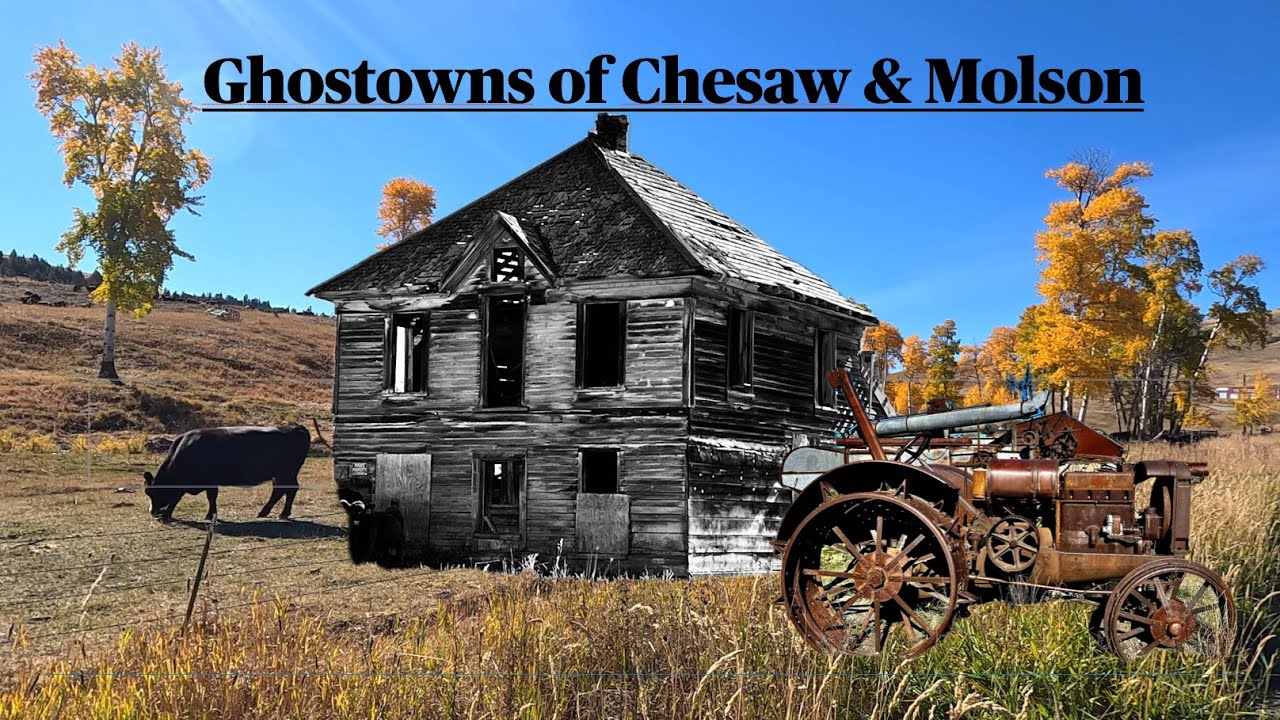 Explore the Ghost towns of Chesaw & Molson, Washington. - YouTube