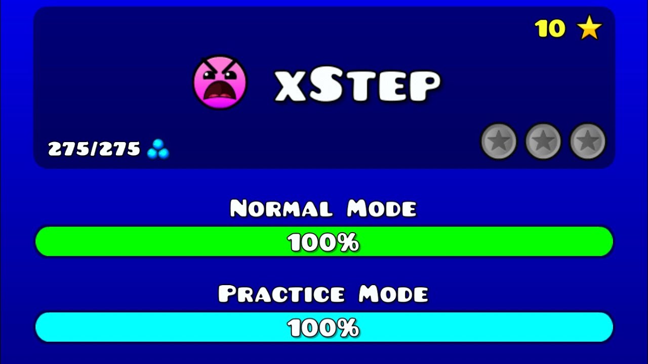 Geometry Dash Xstep Full Level - YouTube